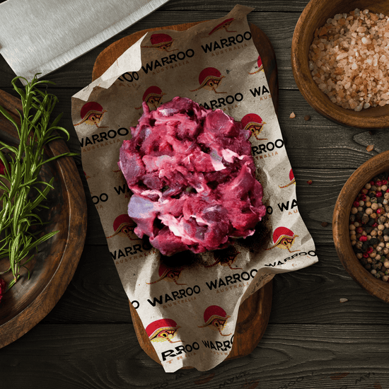 Kangaroo Diced – Warroo